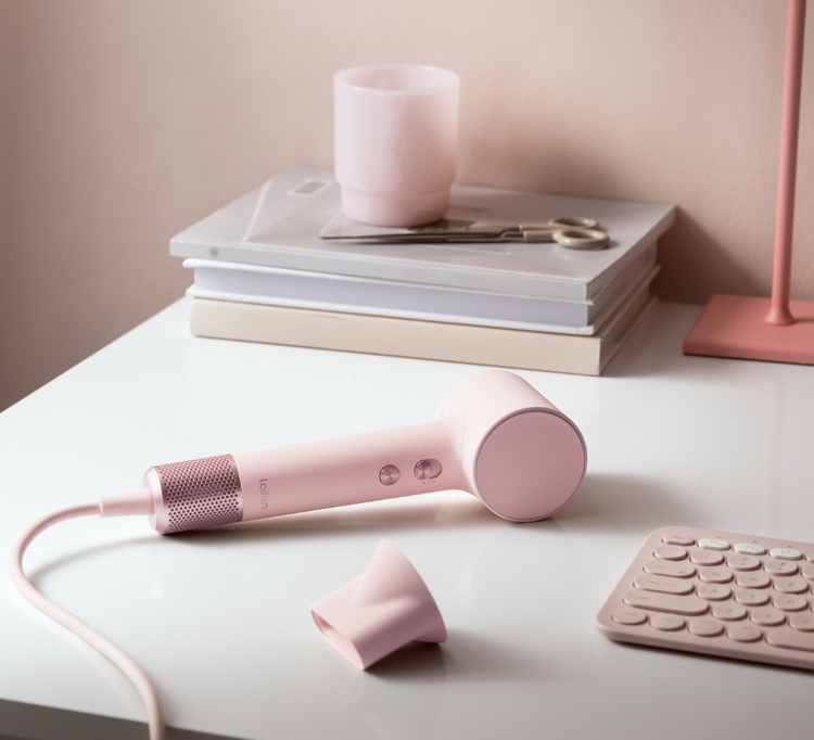 Laifen Mini High Performance Hairdryer Coral Pink 1HD31-S-EU-PK-001 ...