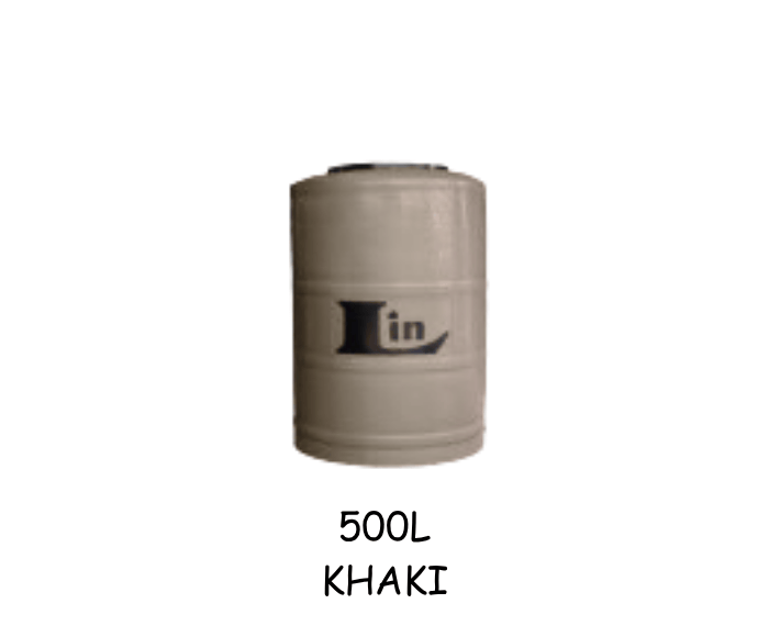 Lin Water Tank Vertical 500 Litre Khaki – MHC World