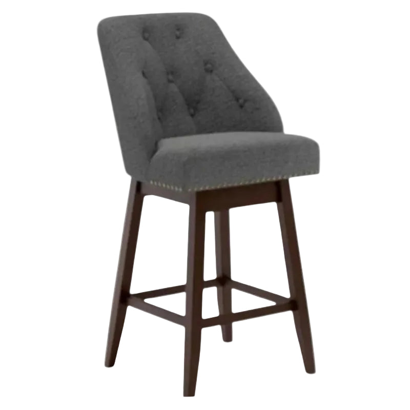 Bar Stool Button Swivel Grey 30 Inch – MHC World
