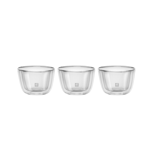 Zwilling Double Walled Tapas Glass Bowl Set 3 Piece ZW-39500-227-0 ...